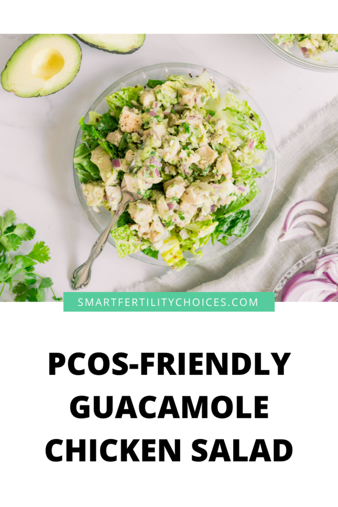 Guacamole Chicken Salad (PCOS-Friendly)